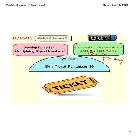 Module 2 lesson 11 | PDF