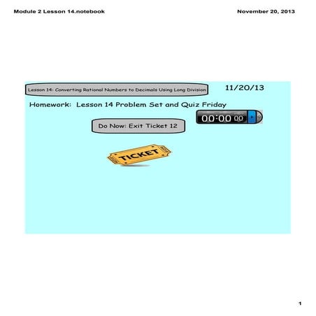 Module 2 lesson 14 | PDF