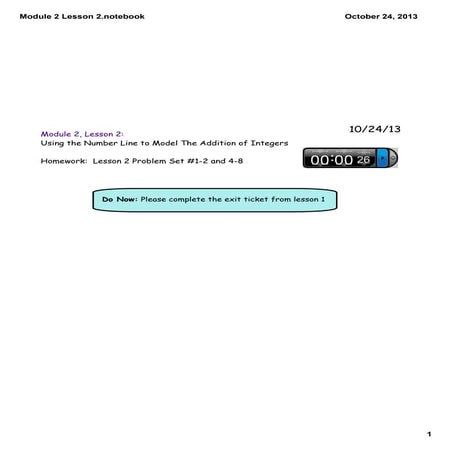 Module 2 lesson 2 | PDF