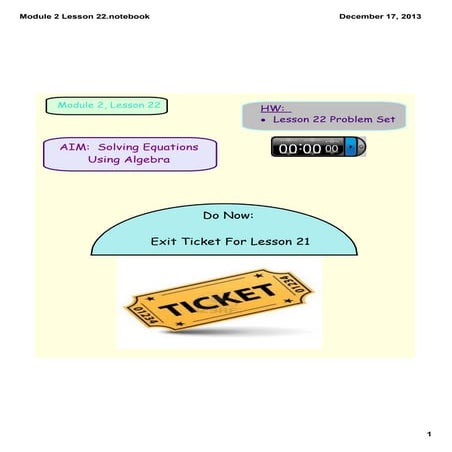 Module 2 lesson 22 | PDF