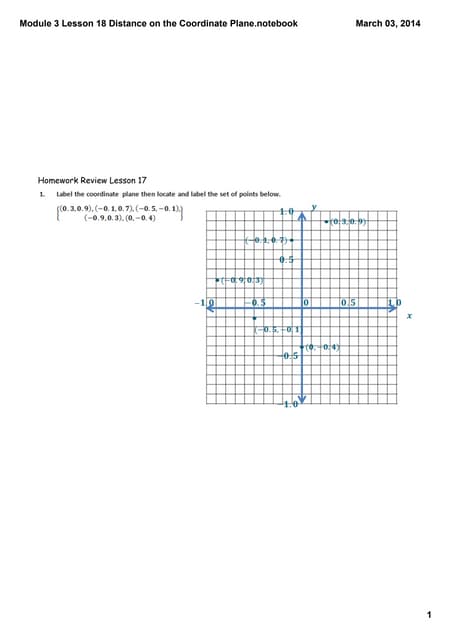 Problem set lesson 18 | PDF