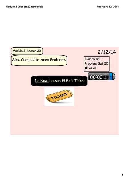 Module 3 lesson 19 | PDF