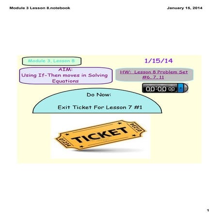 Module 3 lesson 8 | PDF | Physics | Science