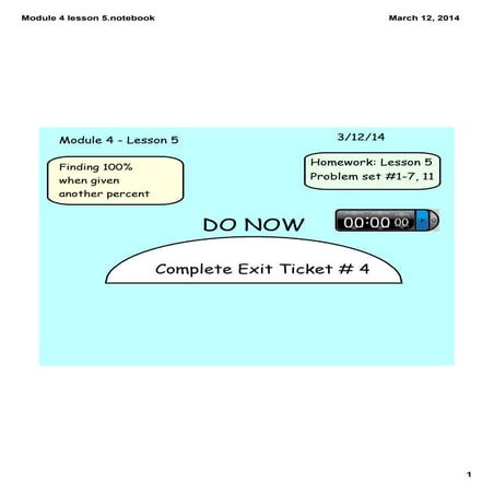 Module 4 lesson 5 | PDF