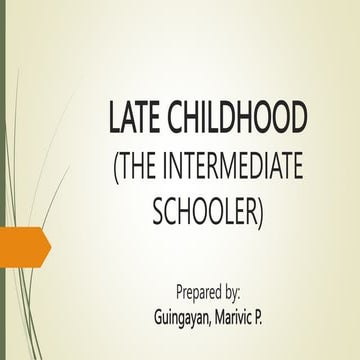 Module 21 Child And Adolescent Powerpoint Pptx