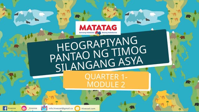 Araling Panlipunan 7: Lesson 8 Ugnayan ng Pilipinas sa mga sinaunang ...