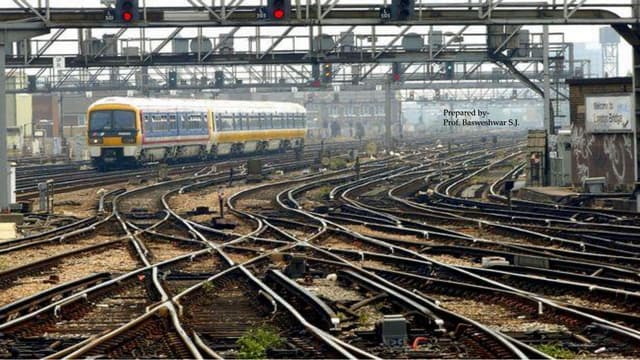 Railway points, crossings and components | PPTX