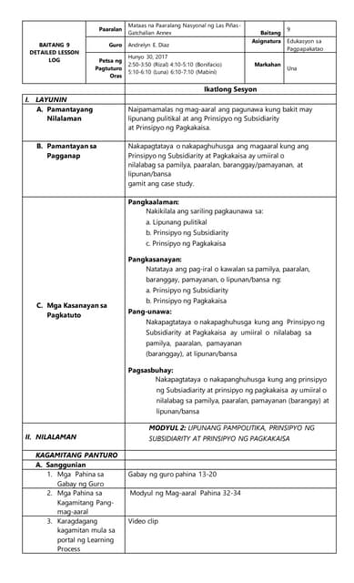 ESP MELCs Grade 9.pdf