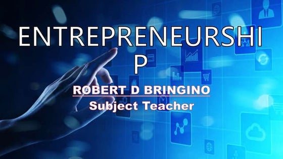 Entrep - Lesson 3 - Recognize and Understand the Market.pptx | Sales ...