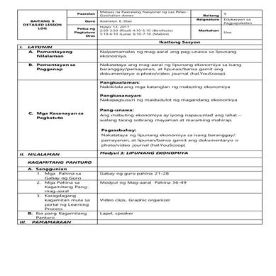 Module 3 session 3 | DOCX