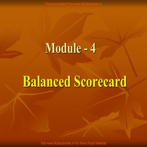 Module - 4 Balanced Scorecard.pdf