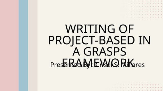 Grasp task - 3 | PPT