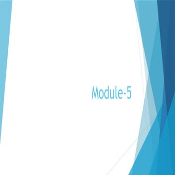 Mechanical Engineering Material Sciencemodule 5 Pptx