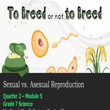 Module 5-asexual-vs-sexual-reproduction | PPTX