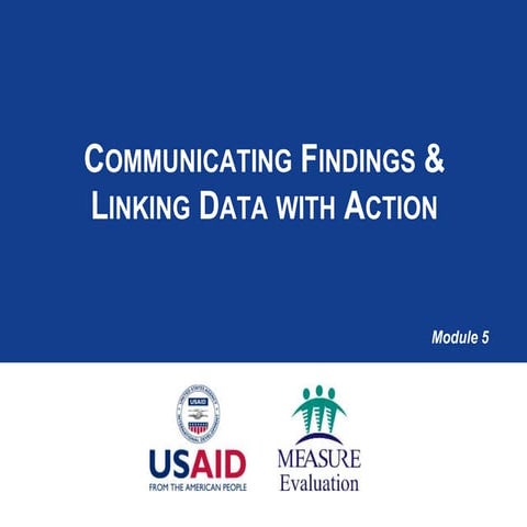 module-5-communicating-findings-USAID--- | PPT