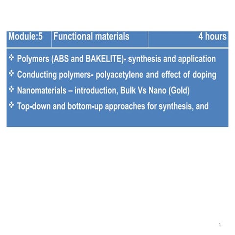 CONDUCTING POLYMERS | PPT