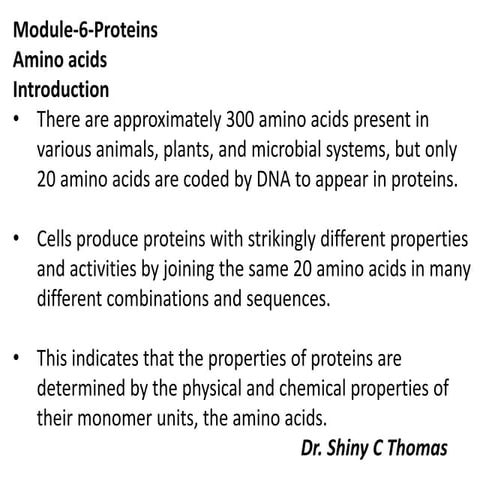 lehninger(sixth edition) Ch 03: Amino acids, peptides and proteins | PPT