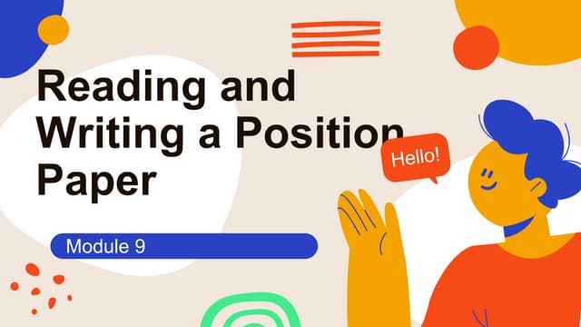 EAPP Quarter2 - Module2_ Writing a Position Paper.pdf