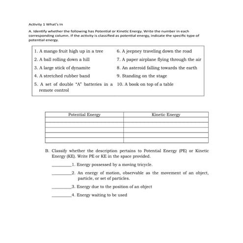 Grade 9 Module for distance or asynchronous learning | PDF | Physics ...