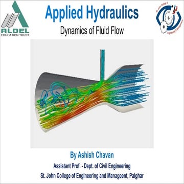 Dynamics of Fluid Flow | PDF