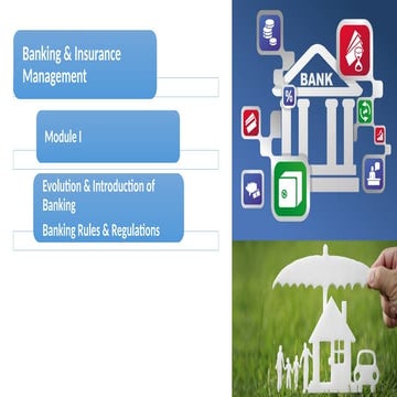 INTRODUCTION TO BANKING | PPTX