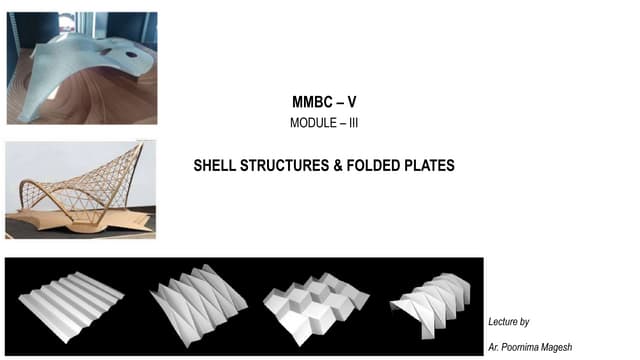 Shell structures- advanced building construction | PDF