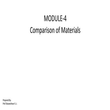 Module IV MATERIAL TESTING AND EVALUATION [BTCVE506A] | PPT