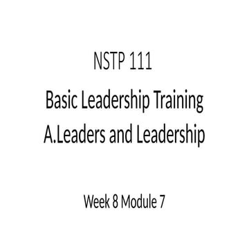 module-NSTP-111-week-7.pptx hahahhahahaha | PPT