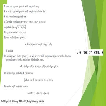 Vector Mathematics for Fluid Mechanics and Fluid Dynamics: The Concept ...