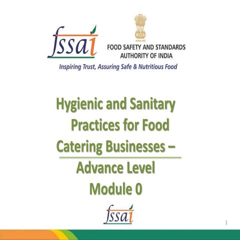 Catering Food Safety Basic hygiene practices | PPT
