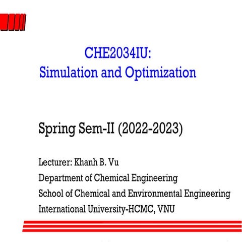 Module 02. pptsimulation anh optimization | PPT