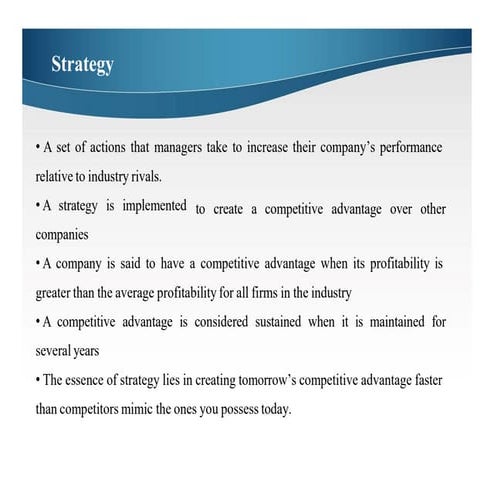 Module 02 - Strategy (1) - Engineering Management | PDF