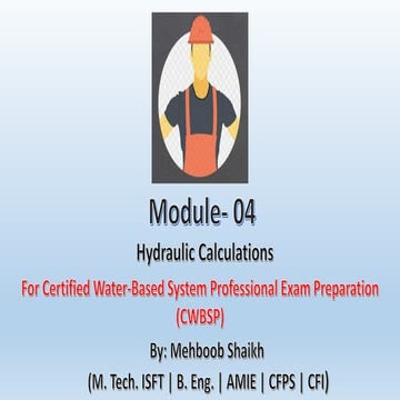 MODULE 04 HYDRAULIC CALCULATION.pdf