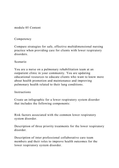 Module 05 Written Assignment - Pulmonary Education Infographic.docx