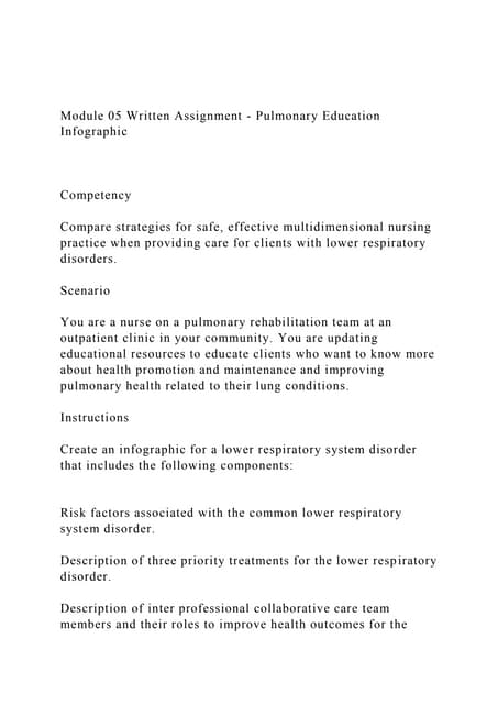 module 05 ContentCompetencyCompare strategies for safe.docx