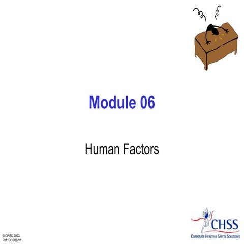 Module06 human factor | PPT