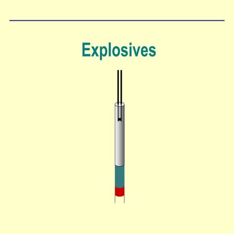 Explosives and its classification | PDF