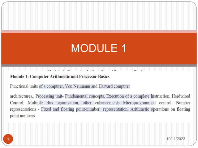 Computer Arithmetic and Processor Basics | PPT Computer Arithmetic and Processor Basics | PPT
