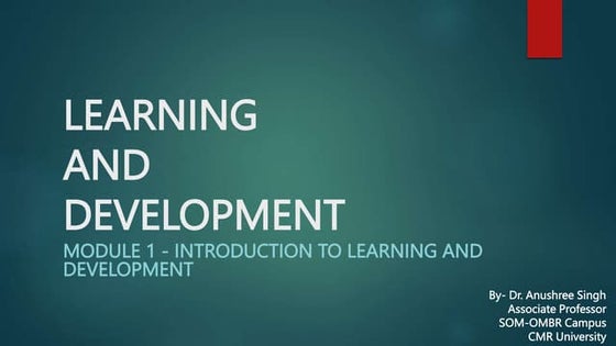 Principles of Learning | PPTX