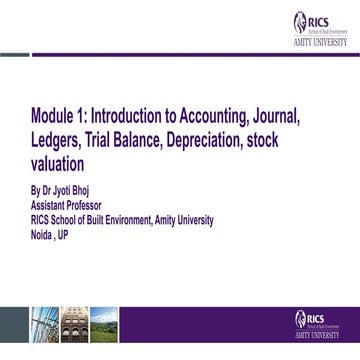 Module 1.pptx ppt for accountancy journal | PPTX | Stocks and Bonds | Personal Investing