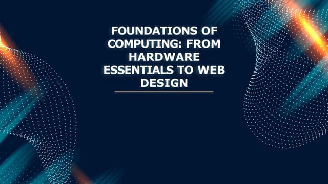 The Motherboard Parts and their Function | PPTX