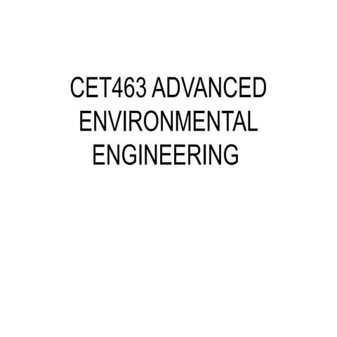 KTU CE463 Advanced Environmental Engineering.pptx