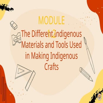 INDIGENOUS ARTS & CRAFTS OF THE PHILIPPINES - EP - FINAL.pptx