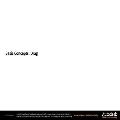 Drag Force and SimulationCFD (Module 1) | PDF