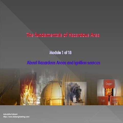 Hazardous areas series( Module1 of 18) - What is hazardous area and ...