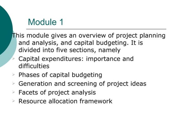 Generation & Screening of Project Idea | PDF