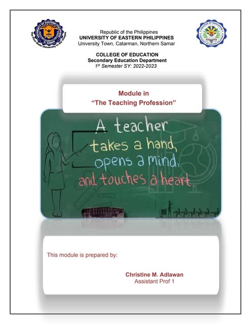 What is teaching | PPTX