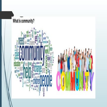 Purpose of Community Action | PPTX