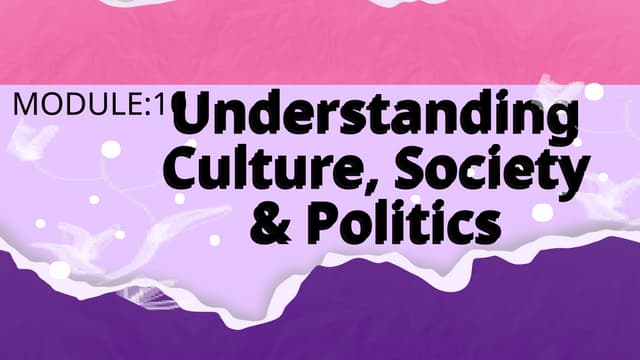 UCSP module Social Inequality for grade 12 | PPTX