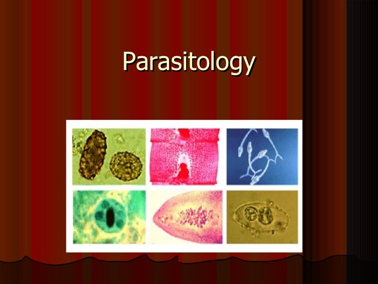 Module 12 parasitology
